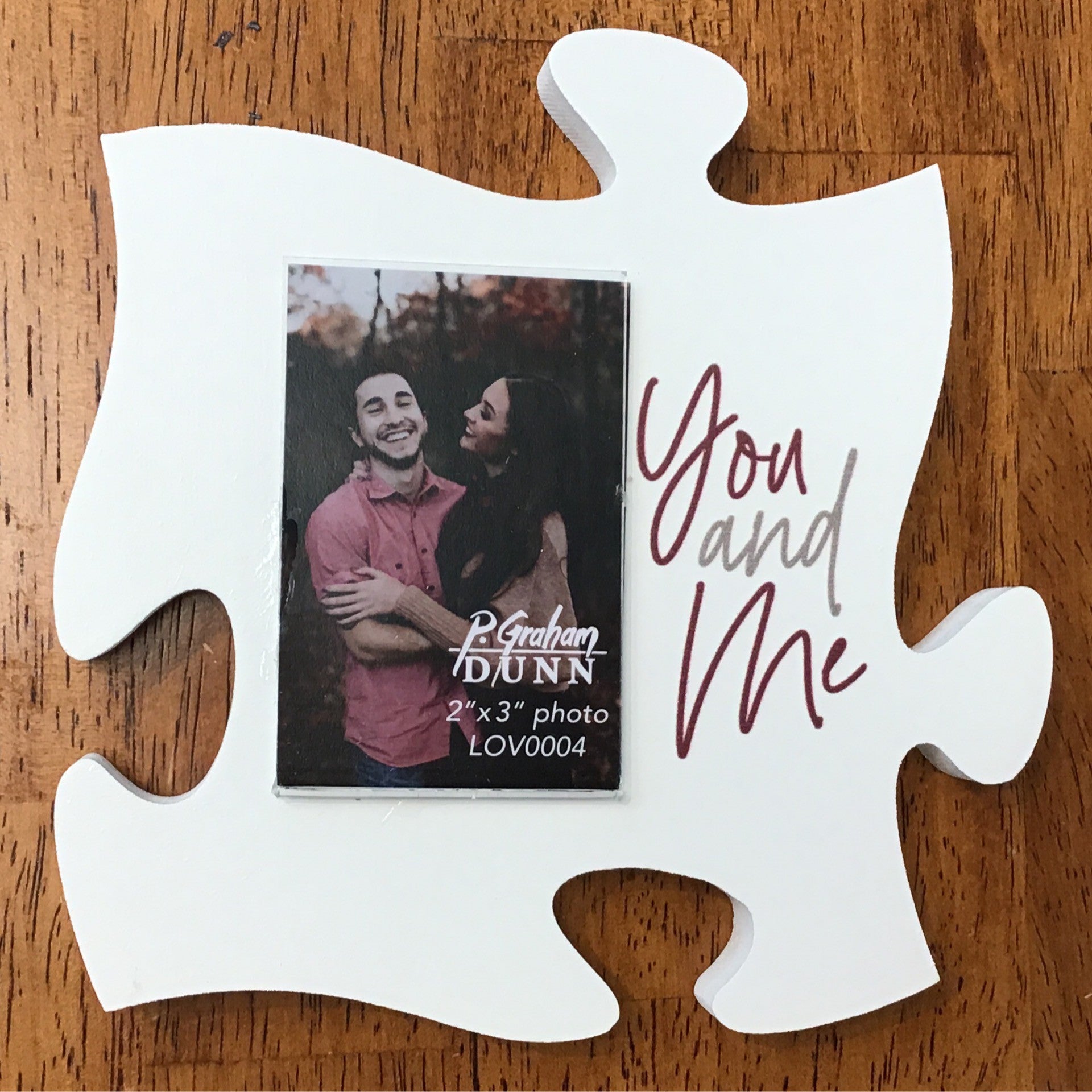PUZ0002-You and Me 6x6 puzzle piece - | COMING HOME TO WACO