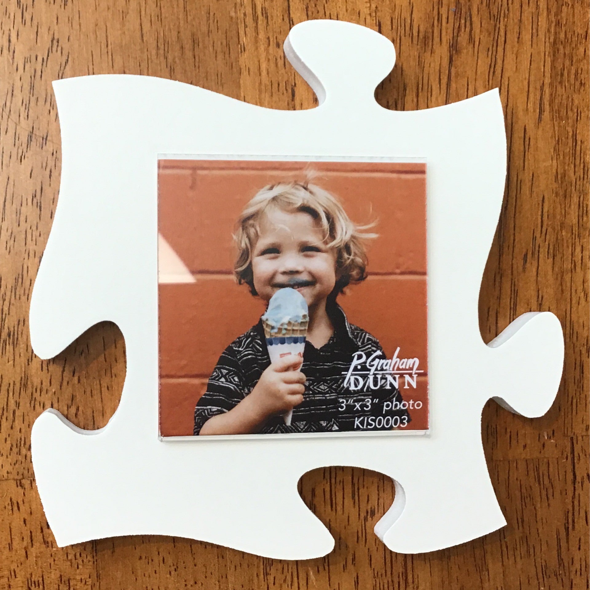 PUZ0015-White puzzle piece 6x6 - | COMING HOME TO WACO